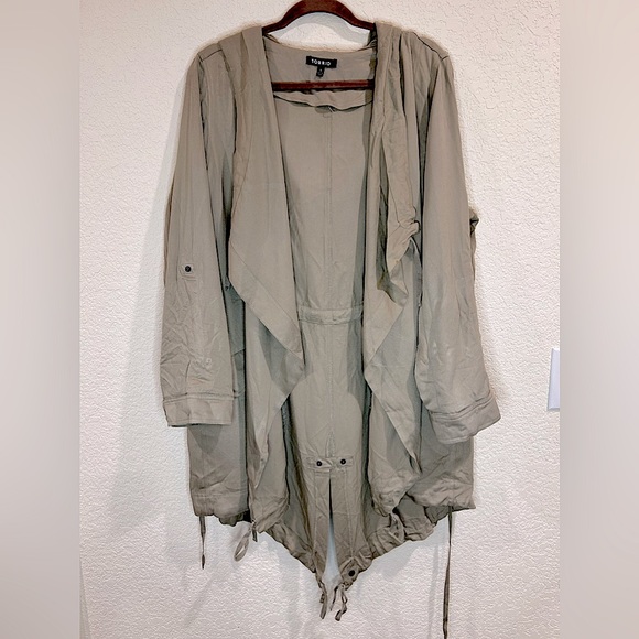 torrid | Jackets & Coats | Light Green Torrid Utility Jacket With ...